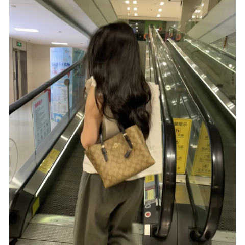 Mollie Tote Bag 25 In Signature Canvas 中号托特包 460.00 超值好货 | 加拿大省钱快报