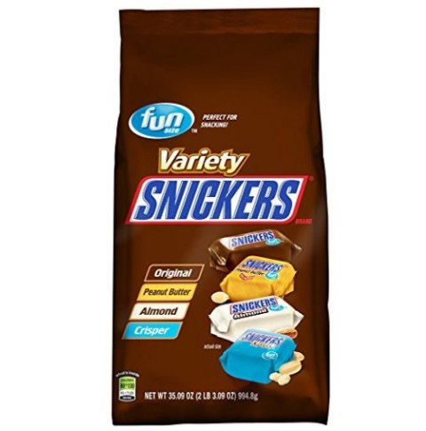 SNICKERS 巧克力零食 4种口味 35oz $8.56包邮