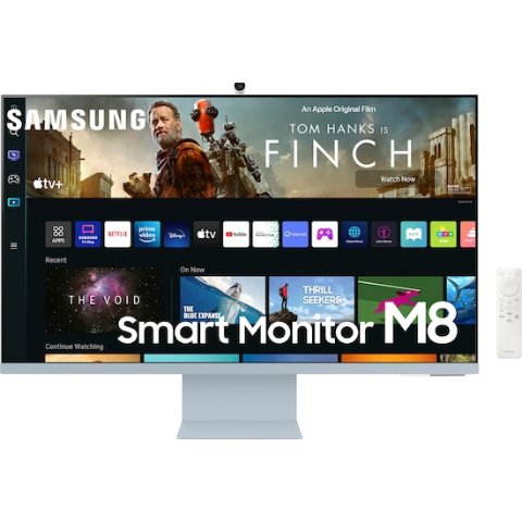 M8 Series 32-Inch 4K UHD Smart Monitor 32" M8 4K智能显示器 SlimFit摄像头 Bixby ...