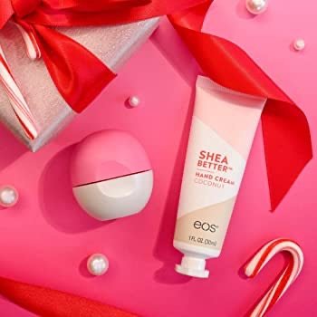 eos Limited Edition Holiday Collection- Pink Champagne Lip Balm ...