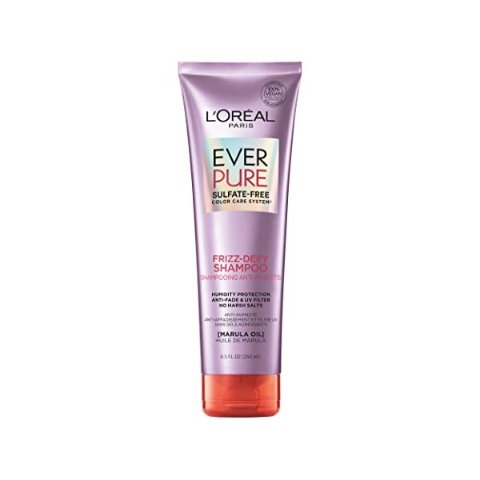 L'Oreal Paris EverPure Sulfate Free Frizz-Defy Conditioner, with Marula ...