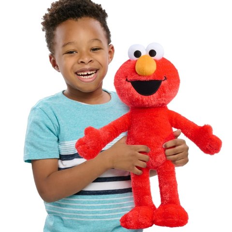 Sesame Street Elmo Large Plush Toy 16.5-Inch $5.00