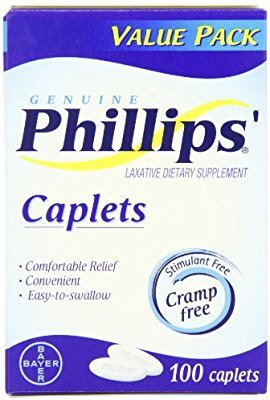 Phillips' Caplets, Laxative, 100 Count $9.29