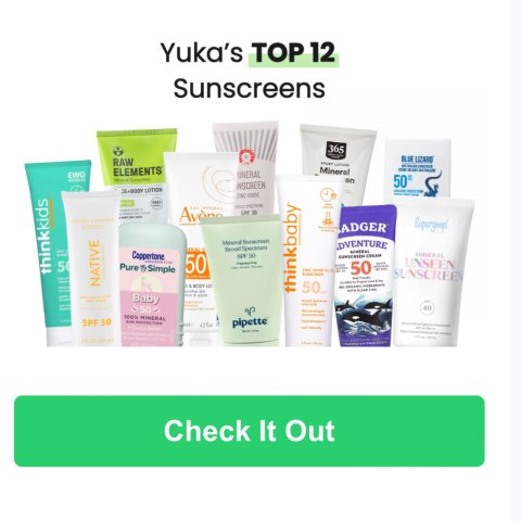 Yuka评出的top 12 sunscreen | 社区护肤精选
