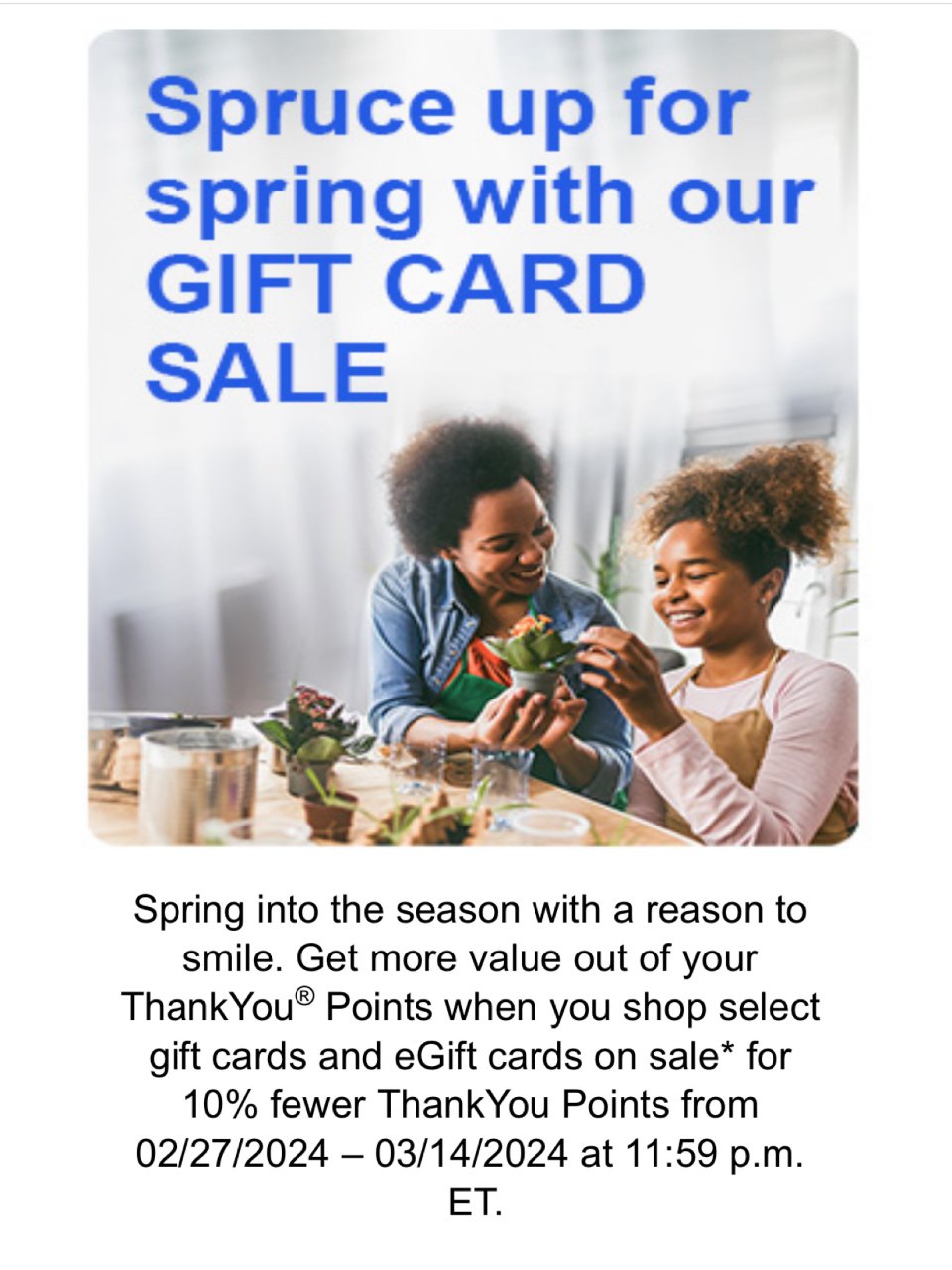 Citi Thank You Points换礼卡好deal | 社区精选