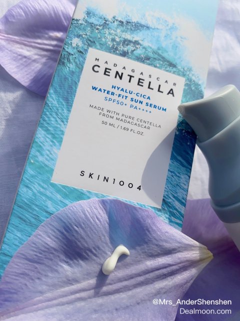 韩国小众 SKIN1004 积雪草透明质酸防晒精华 | 社区护肤精选