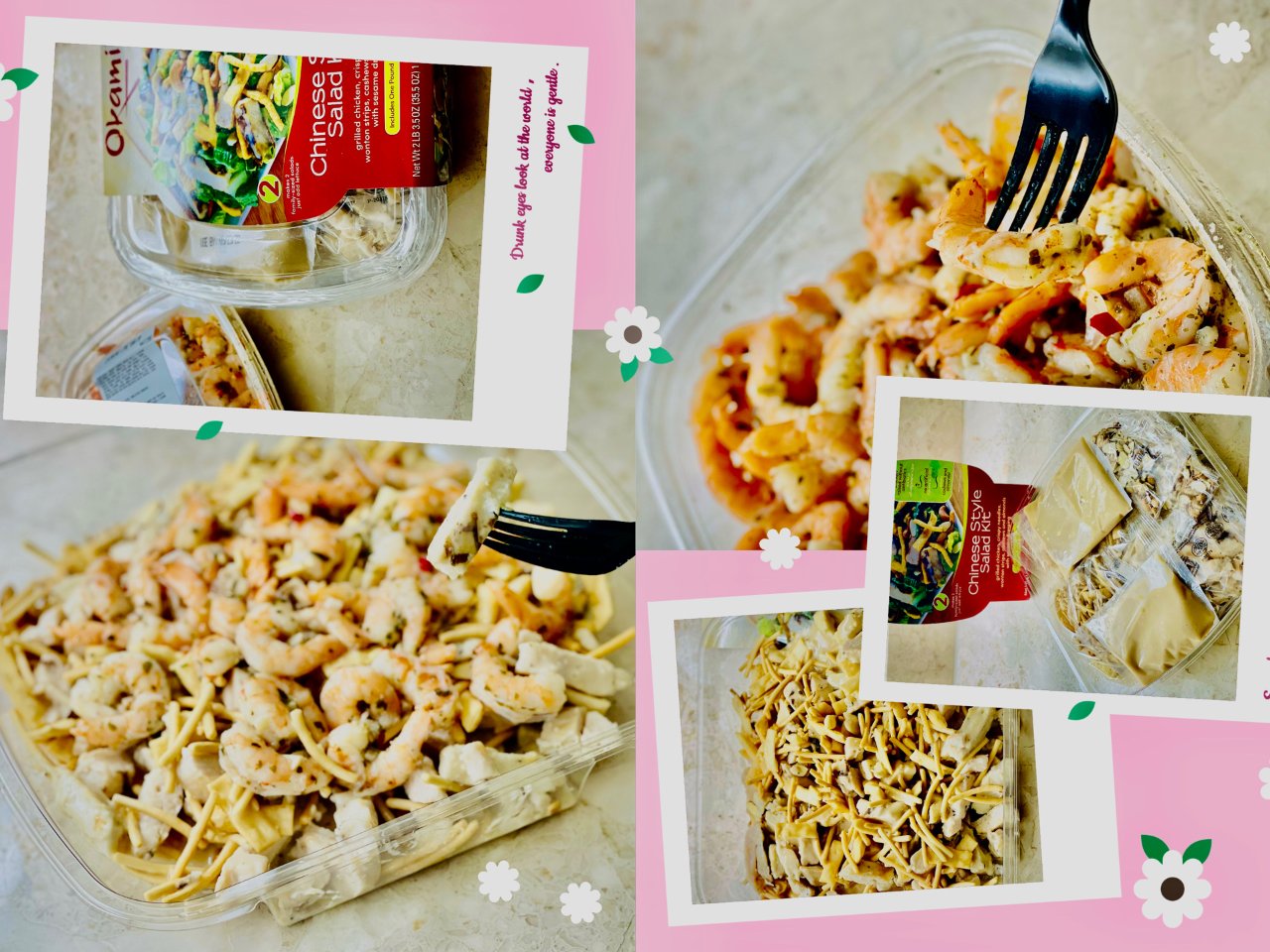 晒晒圈美国生活精选 美味的🥗Okami中式沙拉🥬COSTCO🍤香菜柠檬虾