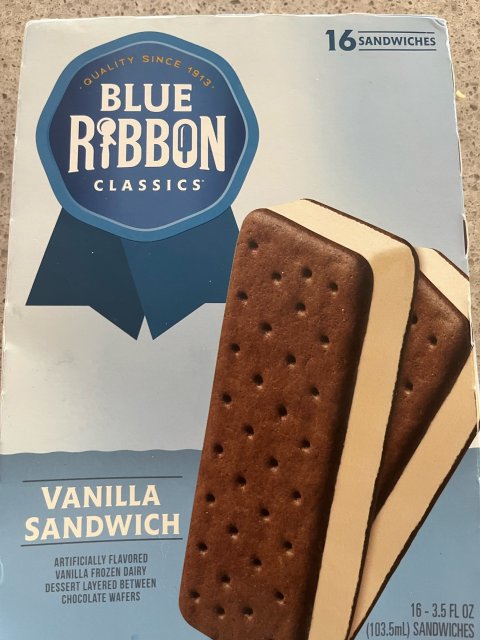 晒晒圈精选 Blue ribbon vanilla sandwich