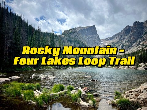 Rocky Mountain | 在 Four Lakes Loop Trail 上看山看湖 | 社区旅行精选