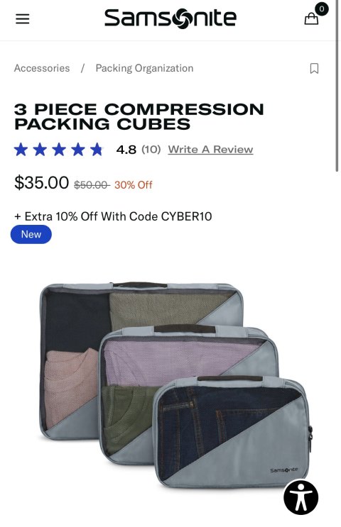 新秀丽行李收纳袋 | 社区精选