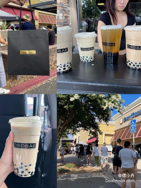 🇺🇸尔湾Orobae奶茶｜排队一个小时才喝上😅 | 社区美食精选