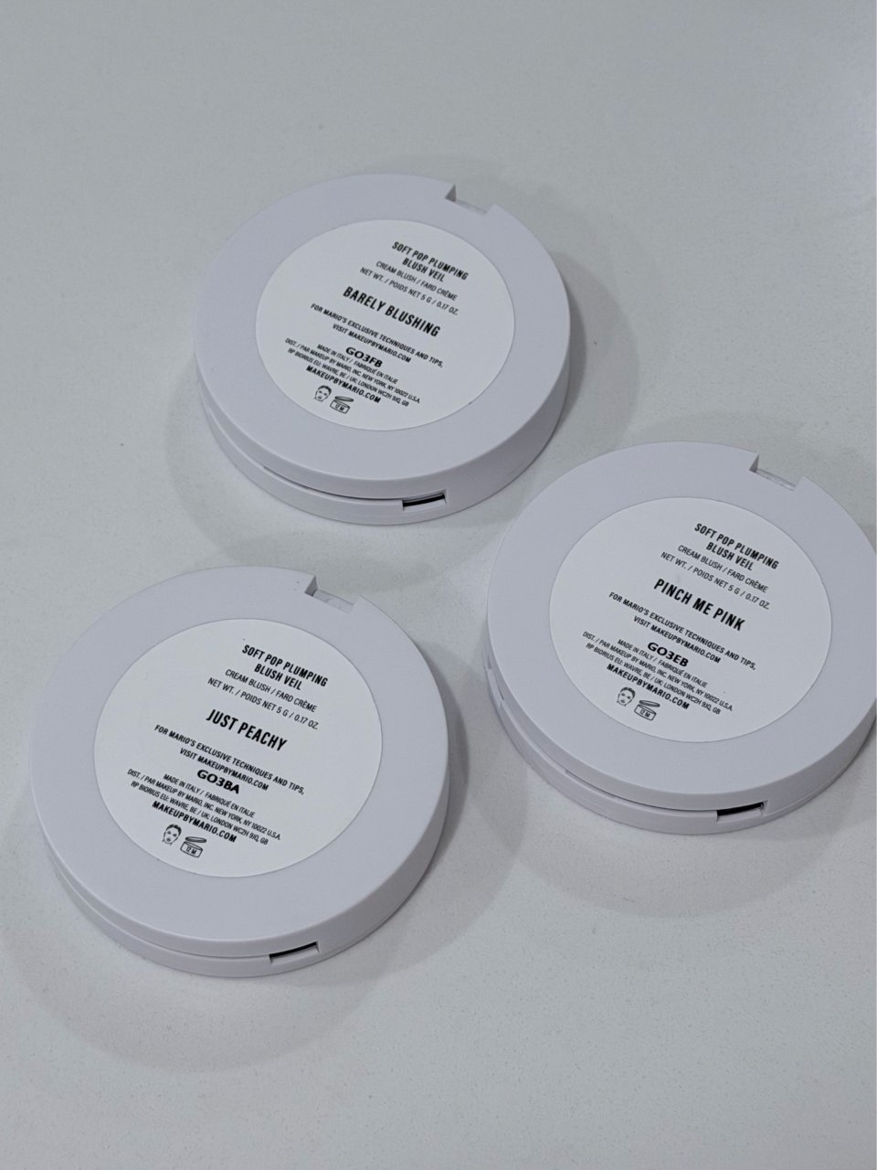 Make Up By Mario 腮红｜Barely Blushing, Pinch Me Pink , & Just Peachy | 社区彩妆精选