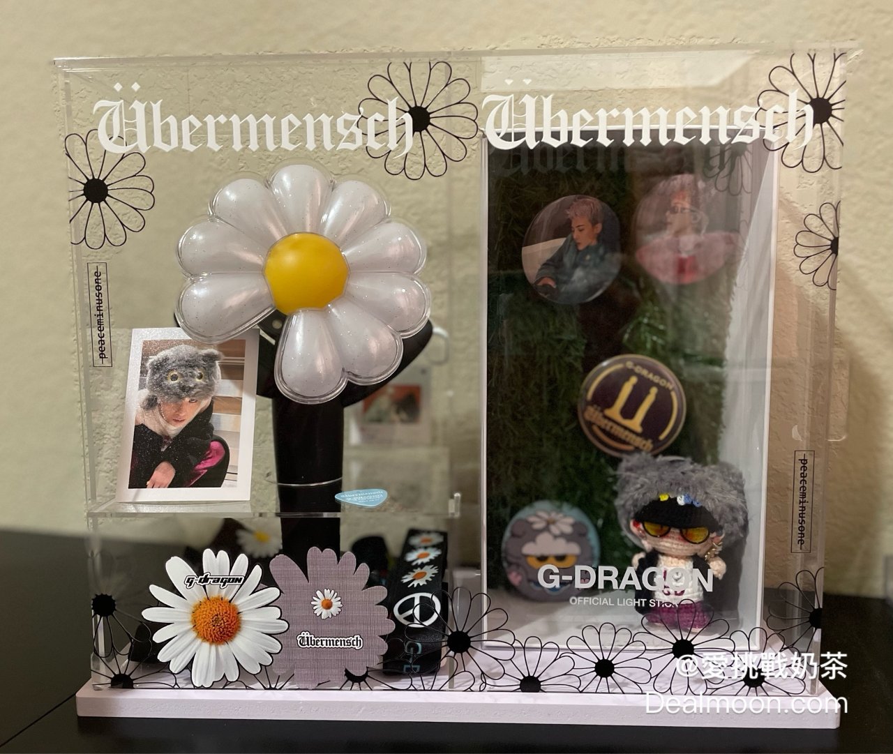 權志龍雛菊燈應援棒展示盒手燈收納盒 | 社区家居厨卫精选