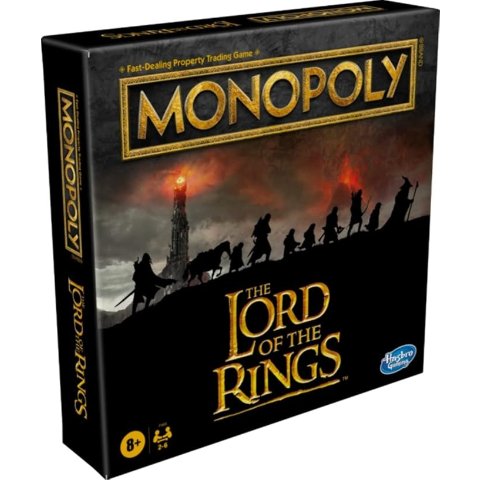 Monopoly: The Lord of The Rings Edition Board Game Inspired by The ...