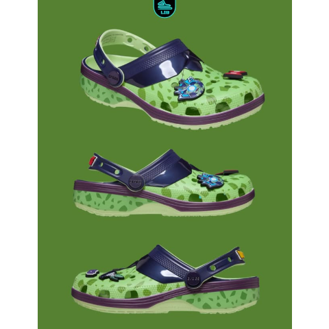 Dragon Ball Z Cell Classic Clog - Crocs 龙珠Z 沙鲁经典洞洞鞋 $89.99 超值好货 | 加拿大省钱快报