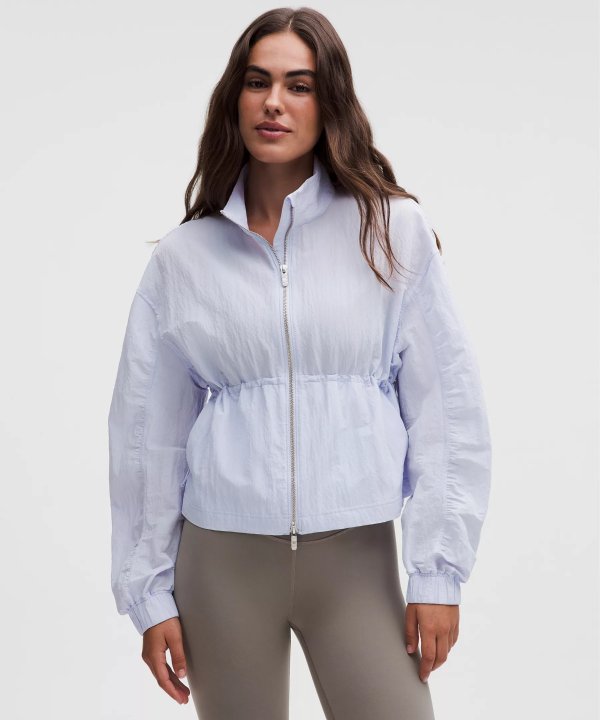 Crinkle Nylon Cinchable Jacket Crinkle 宽松夹克 $119.00 超值好货 | 加拿大省钱快报