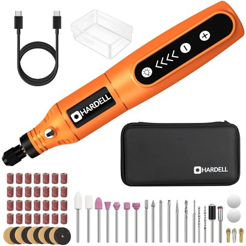 Mini Cordless Rotary Tool, 5-Speed and USB Charging Rotary Tool Kit ...