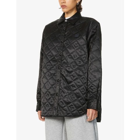 Saco face-patch quilted shell jacket Saco 绗缝棉服 400.00 超值好货 | 北美省钱快报