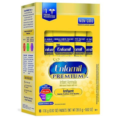 Enfamil PREMIUM Non-GMO Infant Formula - Single Serve Powder, 17.6 g ...