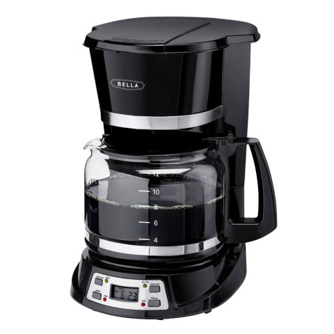 Bella 12-Cup Programmable Coffee Maker $12.99