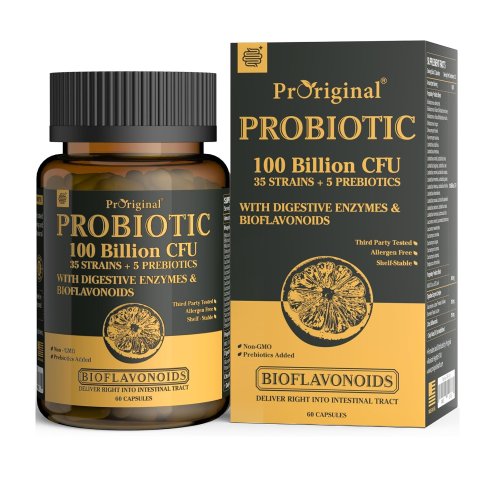 Proriginal 有机益生菌1000亿CFU 60粒 $8.79