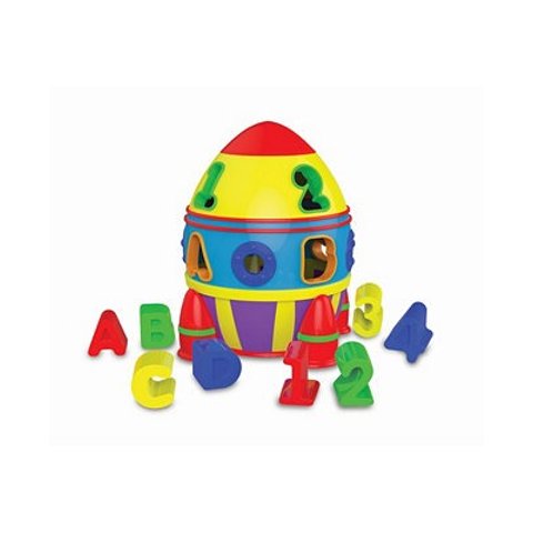 Rocket Shape Sorter 形状认知玩具 18.99 超值好货 | 北美省钱快报