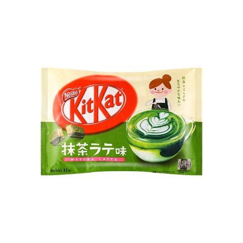 NESTLE Japanese Kit Kat Chocolate Wafer Matcha Latte Flavor 11pc NESTLE ...