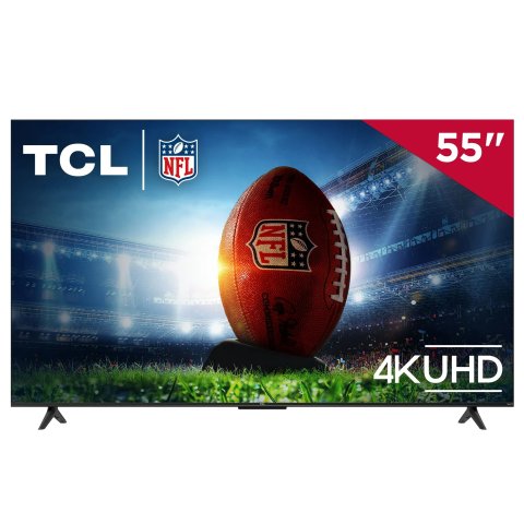 开抢：TCL 4-Series 4K HDR Roku 智能电视 55" $188, 65" $228