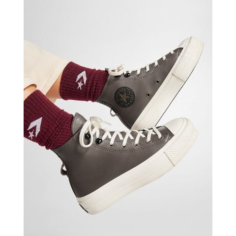 Converse Converse Chuck Taylor All Star Lift Platform Fleece-Lined ...