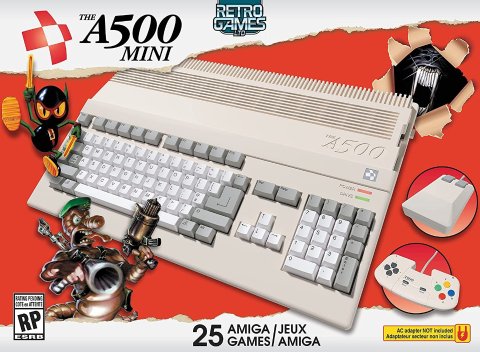 Commodore Amiga The A500 Mini 复刻游戏机 $99.99