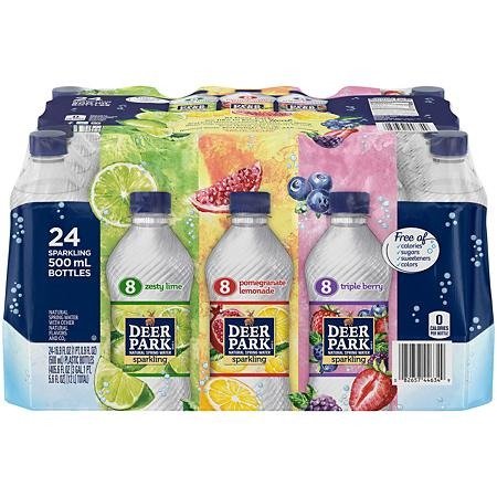Sparkling Spring Water, Assorted Flavors (16.9 oz., 24 pk.) - Sam's ...