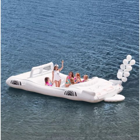 MM 21598 Retro Limo Island Float, White $25.00
