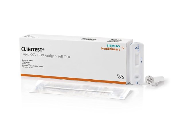 CLINITEST Rapid Covid-19 Antigen Self-Test: Convenient-5 pack, test ...