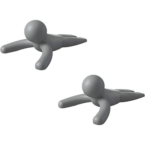 Buddy Door Stop, Set of 2, Charcoal Buddy 小人门档 2件 22.00 超值好货 | 加拿大省钱快报