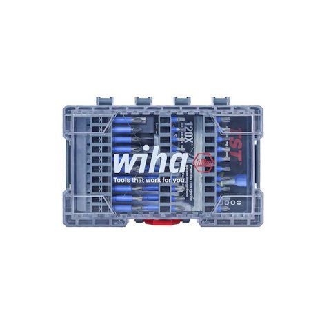 Wiha 40 Piece TerminatorBlue 1/4-in x 1-in Set Impact Driver Bit Set