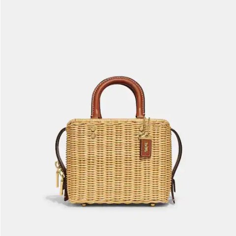 Coach Coach Rogue 20 In Wicker 495.00