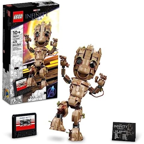 Marvel I am Groot 76217 Building Kit; Collectible Baby Groot Model for ...
