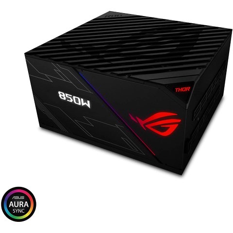ASUS ROG Thor 850 Certified 850W Fully-Modular RGB Power Supply ASUS ...