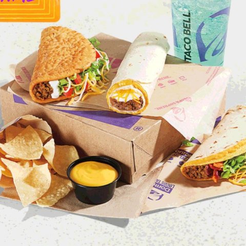 Taco Bell Luxe Cravings Box $7