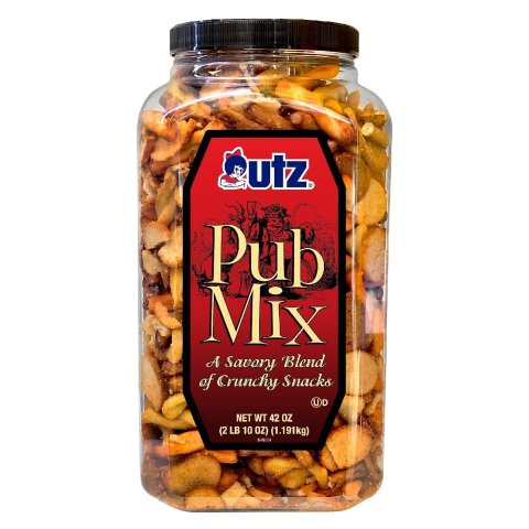 Utz Pub Mix, 42 Oz $9.56