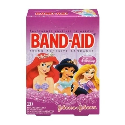 Band-Aid Disney Princesses Bandages 迪士尼公主创可贴 20片 4.29 超值好货 | 加拿大省钱快报