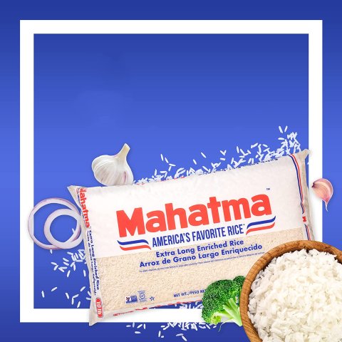 Mahatma Extra-Long-Grain Rice 10-Pound Rice Bag, Gluten-Free and Non ...