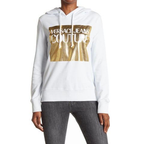 Metallic Logo Graphic Pullover Hoodie Metallic Logo Graphic 套头帽衫 450.00 ...