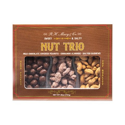 Nut Trio Gift Box, Created for Macy's 坚果组合礼盒 39.99 超值好货 | 北美省钱快报