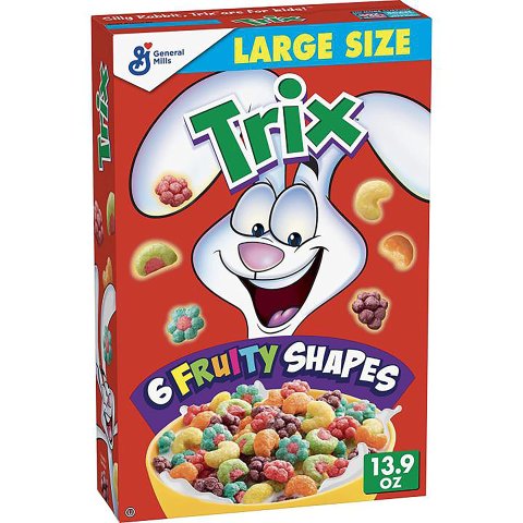 Trix, Cereal, Fruit Flavored Corn Puffs, 13.9 oz Trix 水果味玉米早餐麦片13.9 oz ...