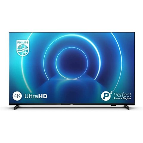 PHILIPS 50PUT7605/79 50 Inch 4K UHD LED Smart TV with Dolby Atmos ...