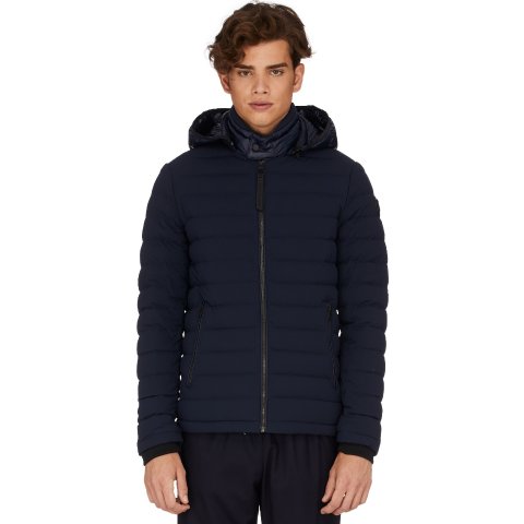 Moose Knuckles - Black Rock Jacket - Navy 男士羽绒服 超值好货 | 北美省钱快报