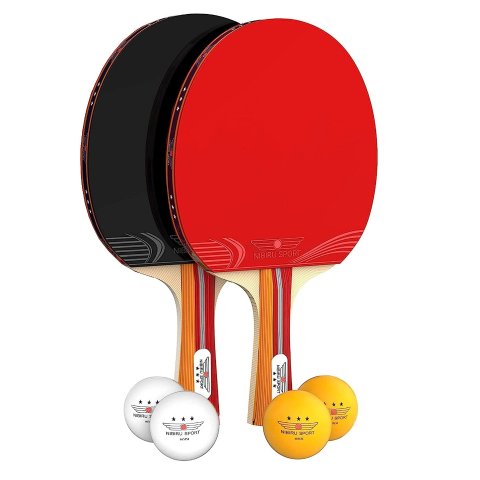 NIBIRU SPORT Ping Pong Paddle Sets - Professional Table Tennis Paddles ...