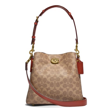 Willow Signature Coated Canvas Shoulder Bag Willow 水桶包 350.00 超值好货 | 北美省钱快报