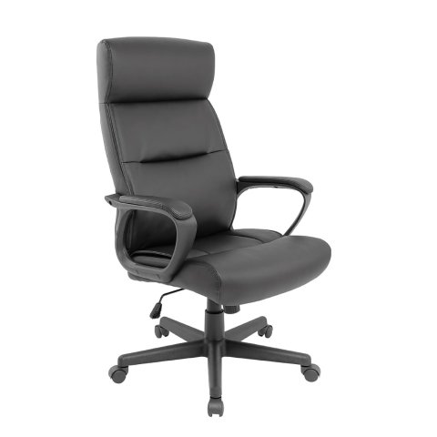 Staples Rutherford Luxura Manager Chair, Black $84.99